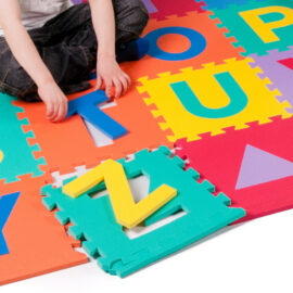 Alphabet Soft Play Mat Multi-Colour (30 pack) Soft Floor KIDS